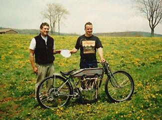 Statnekov Motorcycles: 1916 Harley-Davidson with Statnekov and Wilmarth